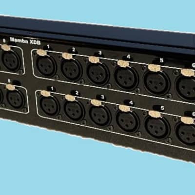 Mamba 32 XLR Female to 4 DB25 Tascam Pin Out 2RU Patch Bay | Reverb
