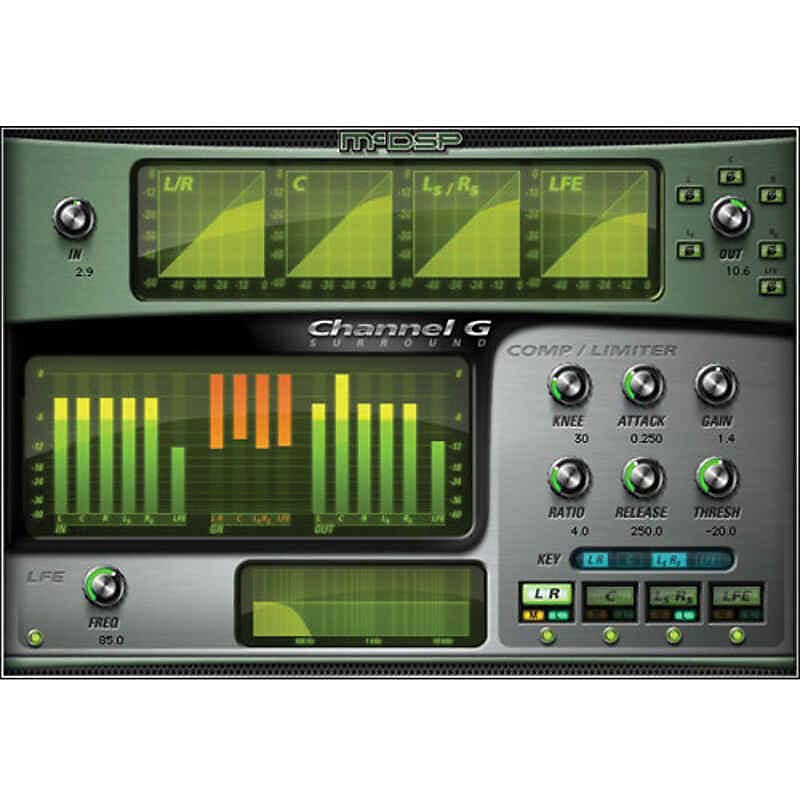 McDSP Channel G Surround v6 Multichannel Dynamics Control | Reverb