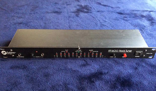 Sabine RT-1600 Rackmount Tuner | Reverb