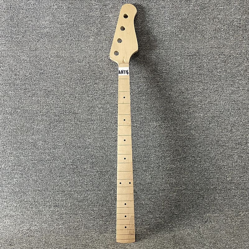 Unfinished Maple Wood 4 String Bass Neck | Reverb