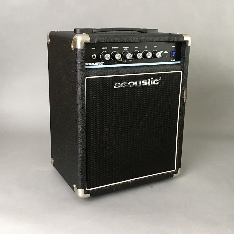Acoustic Electric Guitar Bass Amplifier B15 2000s Black Tolex | Reverb