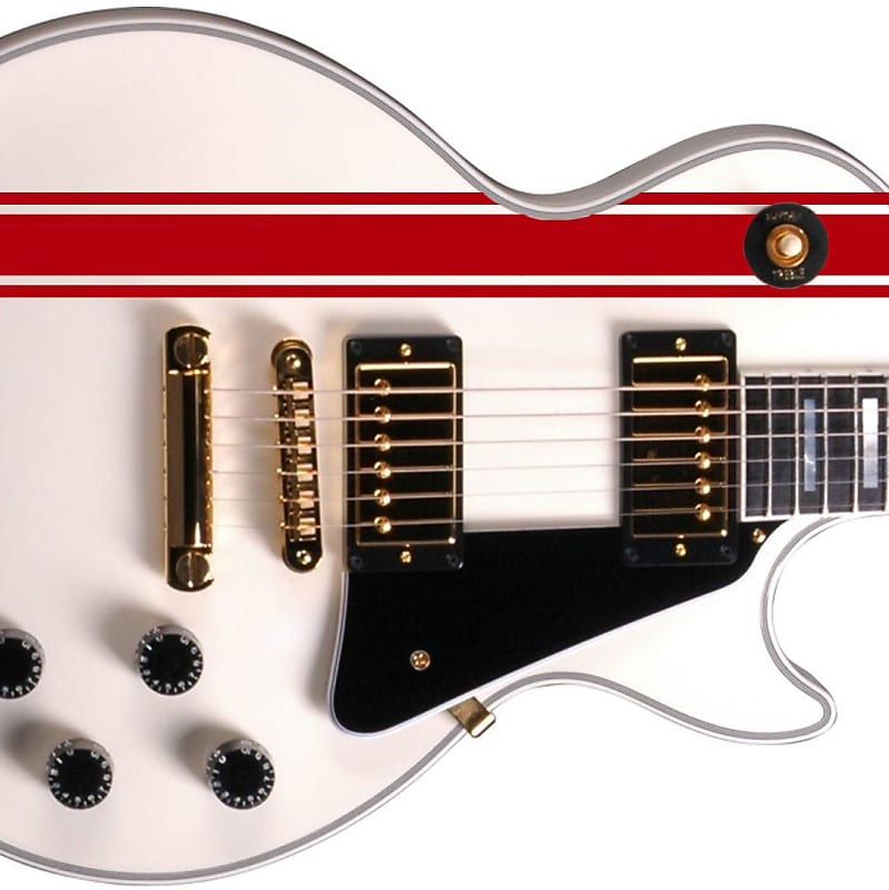 Racing Stripes Red Sticker Vinyl Guitar & Bass | Reverb