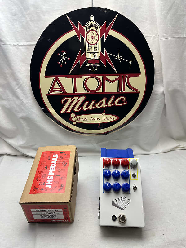 JHS Colour Box v2 Overdrive Distortion Fuzz Preamp Pedal with | Reverb