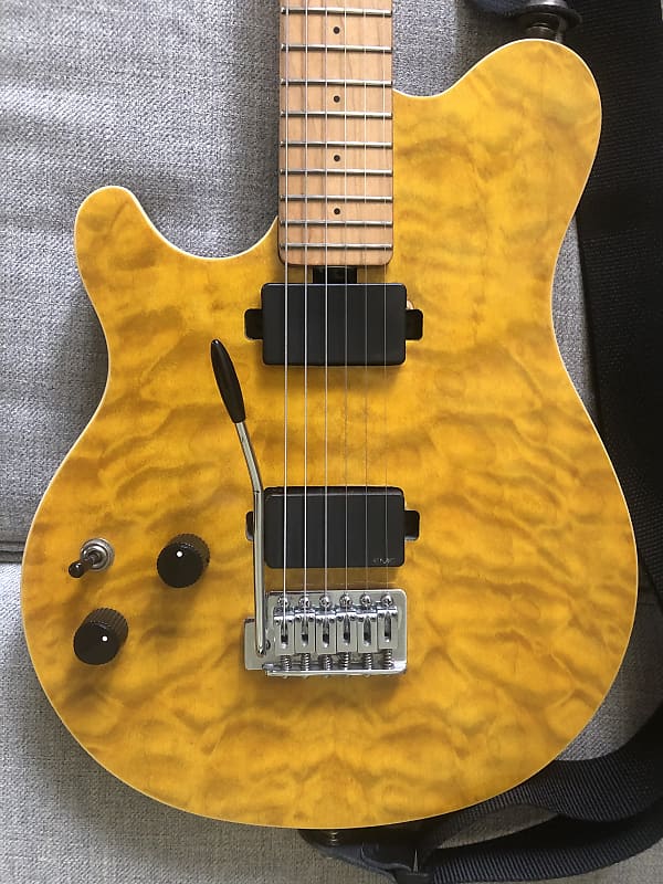 LEFT HANDED OLP Ernie Ball MM1 Early 2000’s w/EMG Pickups | Reverb