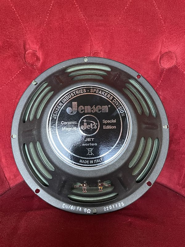 Jensen Jet Series 10" 16Ohm Guitar Amp Speaker C10/40FA | Reverb