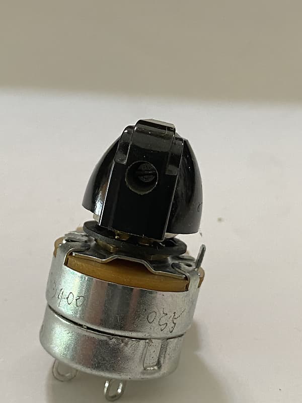 Fender Bakelite Chicken Head Pointer Knob Black | Reverb