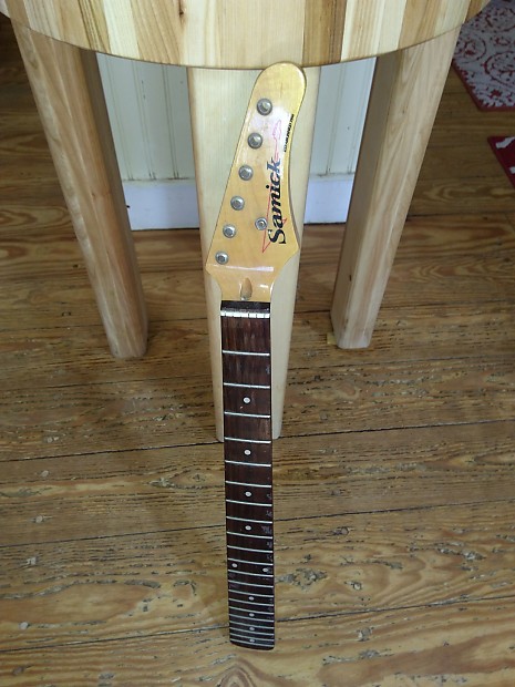 Samick Stratocaster style Neck for your Project Excellent | Reverb