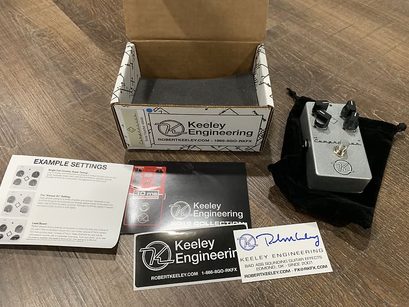 Keeley C4 4-Knob Compressor | Reverb