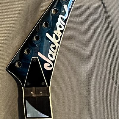 Jackson Neck USA - Sharktooth inlays - Ebony board | Reverb