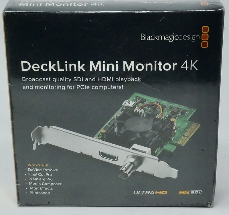 Blackmagic Design Decklink Mini Monitor 4K | Reverb