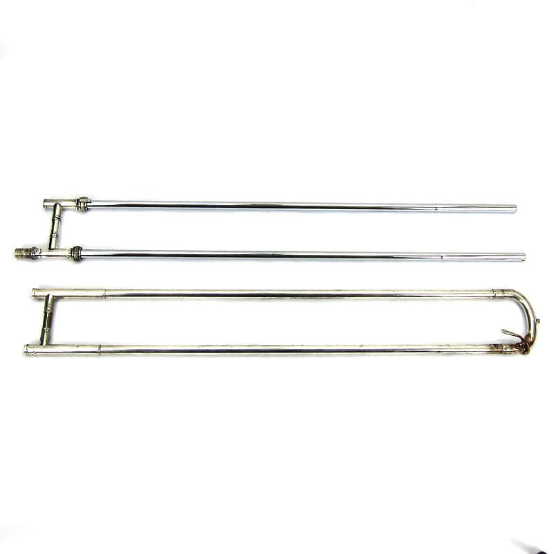 Conn 4H Silver Plated Tenor Trombone Slide (1946) | Reverb