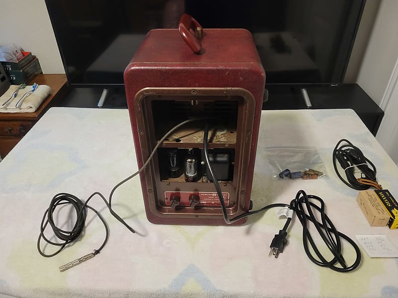 Webster Chicago Model 66-1A Portable Amplifier Tube Amp from | Reverb