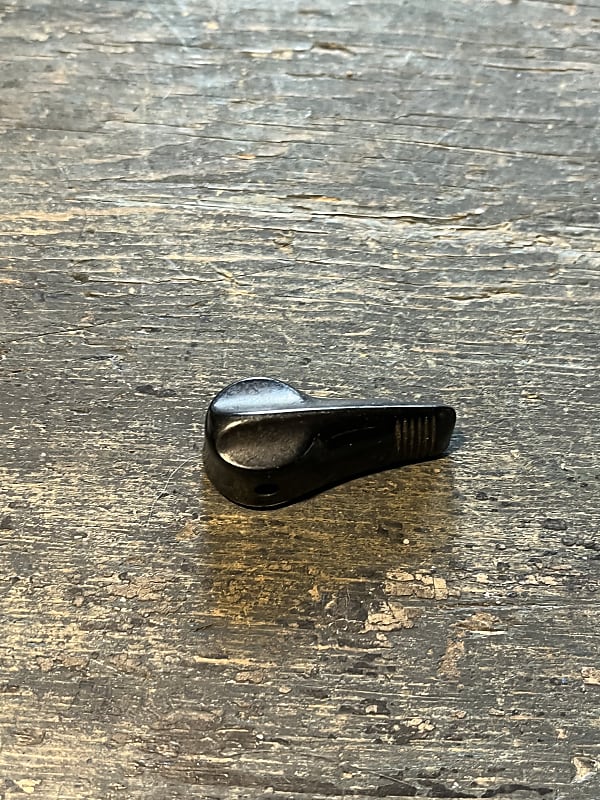 Unknown vintage bakelite pointer knob 50's 60's - Blk | Reverb