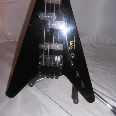 Cort Steinberger Flying V Headless Bass 1980s, rare! | Reverb