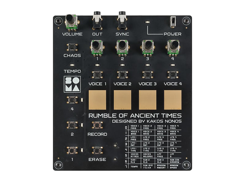 SOMA Laboratory Rumble of Ancient Times 8-Bit Noise | Reverb