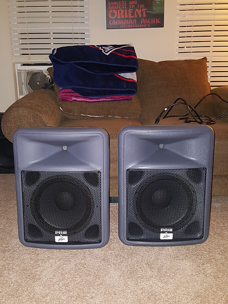 2 Peavey PR12 Passive Speakers | Reverb