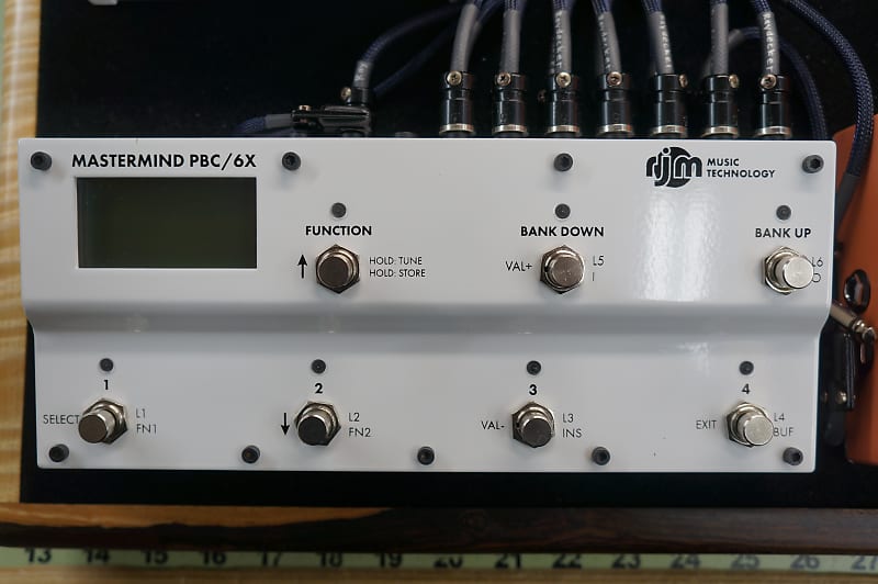 RJM Mastermind PBC 6X white with complete set of Ray | Reverb