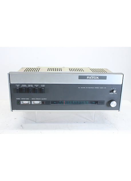 Revox A76 All Silicon FM Multiplex Stereo Tuner | Reverb