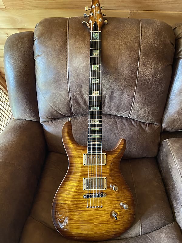 Kiesel CT6 2019 Deep Honey Burst Flamed Maple | Reverb