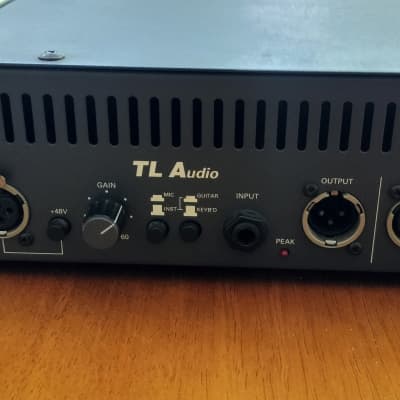 TL Audio Dual Valve Mic Preamp / DI 1990s - grey | Reverb