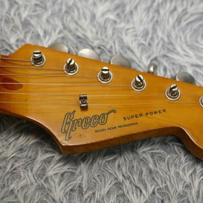 Vintage 1981 made Greco Super Power SE-380 Stratocaster model | Reverb
