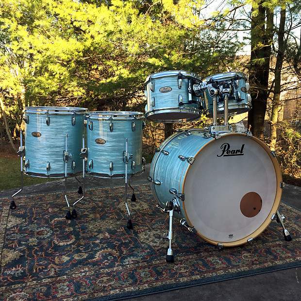 Pearl STS Session Studio Select 5pc Shell Pack - Ice Blue | Reverb