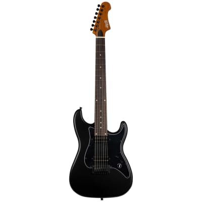 Jet JS-407 MBK 7-String Electric Guitar, Satin Black | Reverb UK