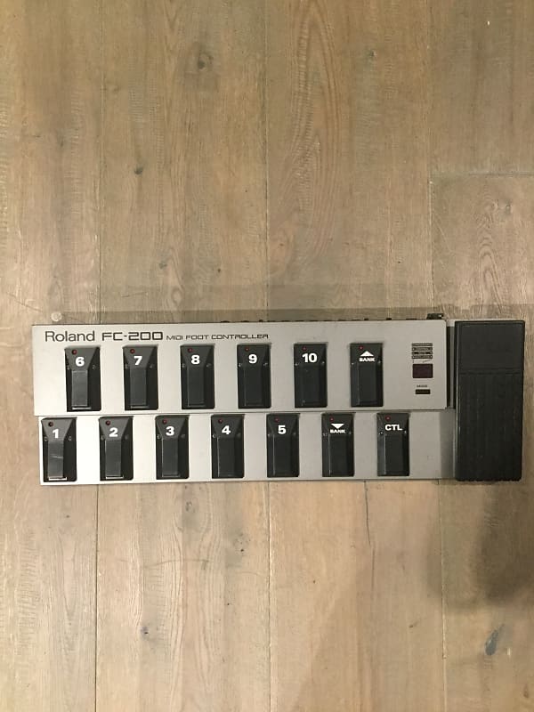 Roland Fc 200 Midi Foot Controller | Reverb