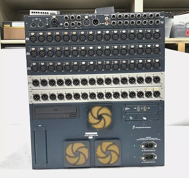 Digidesign Venue 9100-57000-00 REV M Mix Rack #6857 (One)THS | Reverb