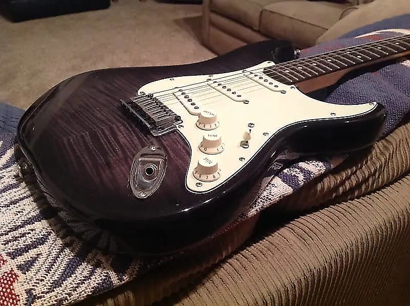 Full 1 3/4ers inch Thickness Partscaster Stratocaster in Rare | Reverb