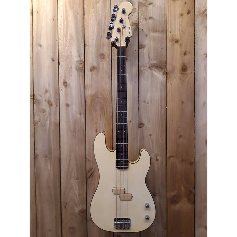 Schecter 1983 Custom Shop USA P-Bass in Cream Finish | Reverb