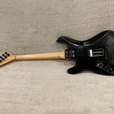 1987 Kramer 100ST Black Electric Guitar Single Pickup | Reverb UK