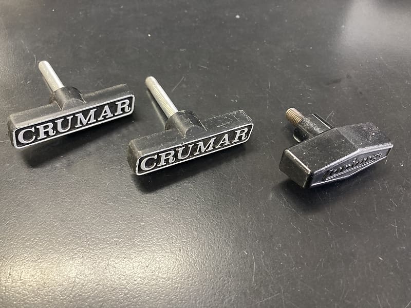 Vintage Ludwig and Crumar T-Knob Wing Bolts | Reverb