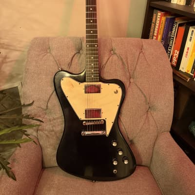 Gibson Custom Shop 1 of 1 Non Reverse FireBird Gold Sparkle | Reverb