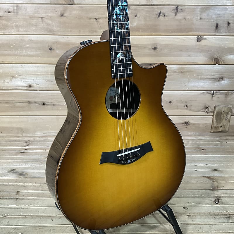 Taylor Custom C14ce B4034 Grand Auditorium - Honey Sunburst | Reverb
