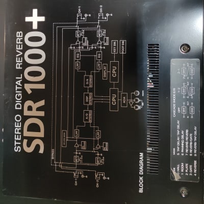 Ibanez SDR 1000+ Vintage Stereo Digital Reverb 1U | Reverb Deutschland