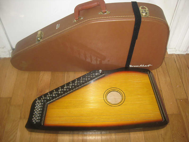 Therapy Harp Swarmandal Infintiy Tuning 444HZ with Case | Reverb