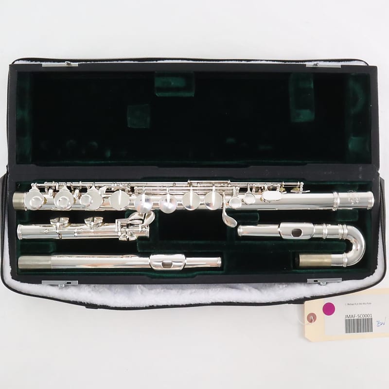 J. Michael Model FLA-500 Alto Flute with Curved and Straight J. Michael Model FLA-500 Alto Flute with Curved and Straight