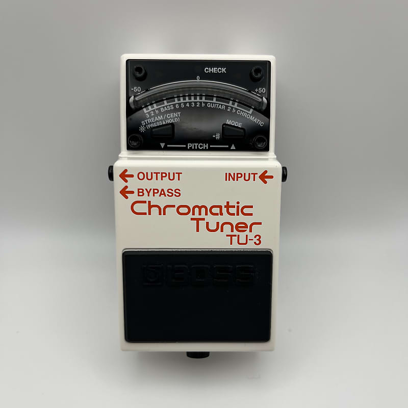 Boss TU-3 Chromatic Tuner 2009 - Present - White | Reverb