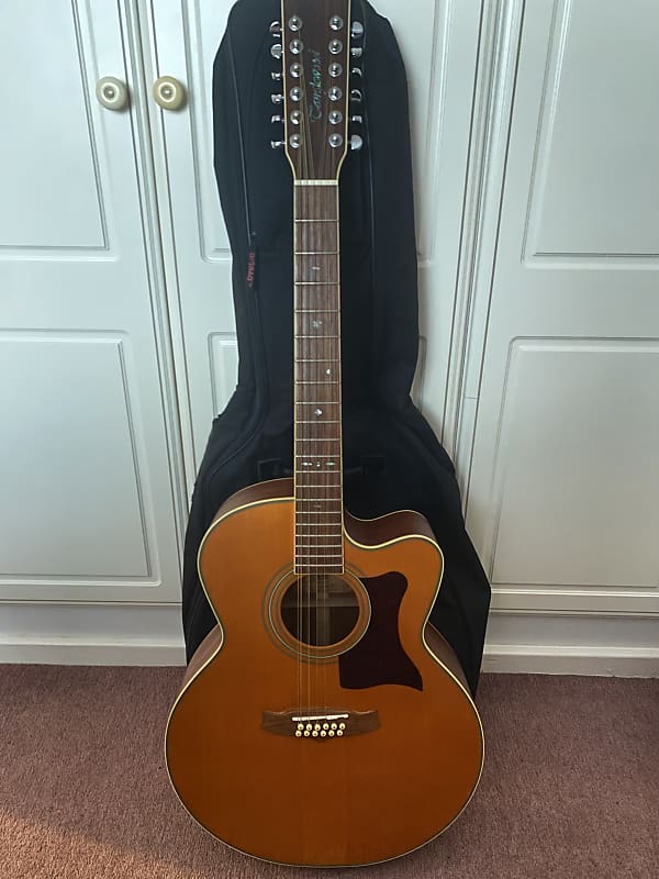 Tanglewood 12 String TW55/12NSB Acoustic Guitar With Gig Bag | Reverb