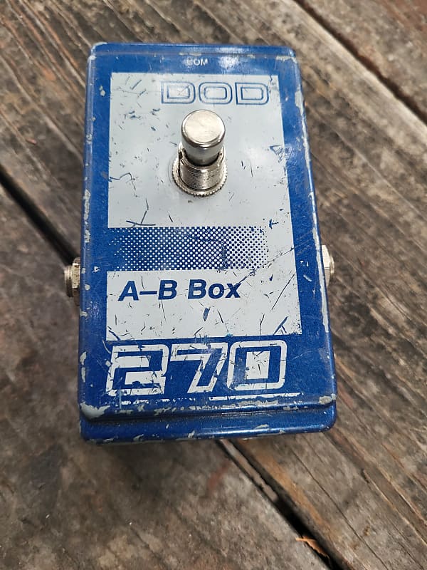 DOD A-B BOX Footswitch 1980s(?); - Blue | Reverb