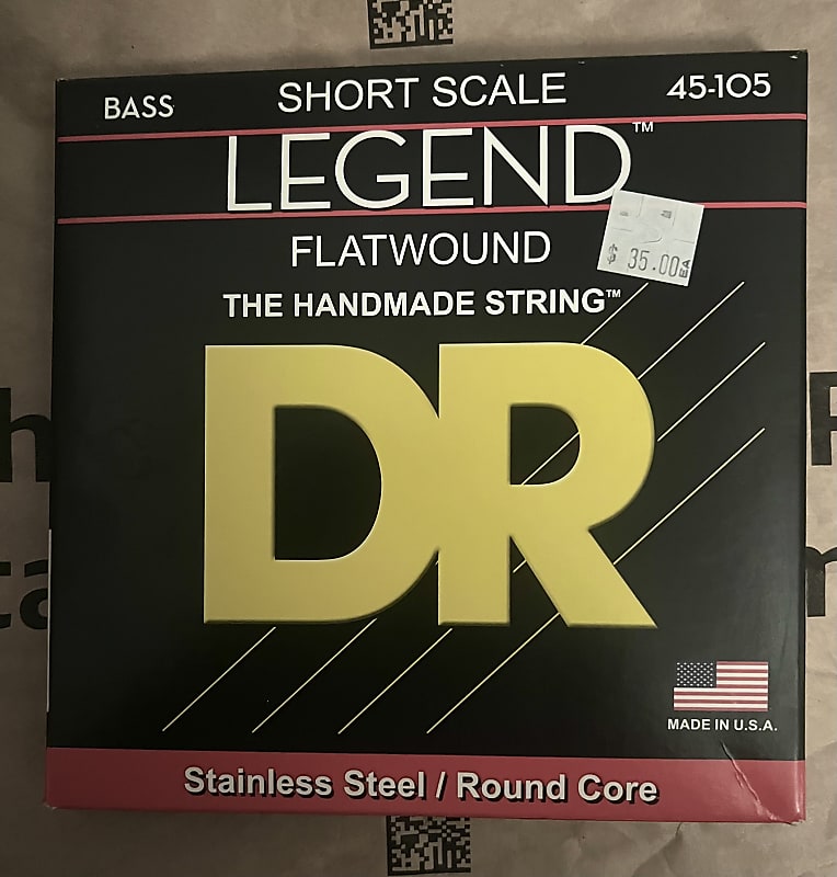 DR Handmade Bass Strings Flatwound 2023 - Steel | Reverb