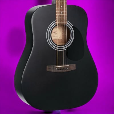 Cort AD810-BKS Black Satin | Reverb