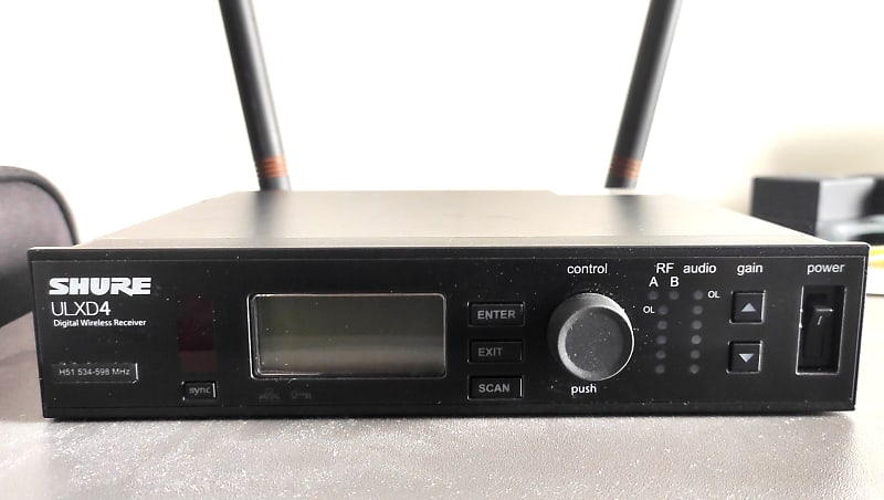 Kit Radio Microphone Shure ULXD4 + Beta 87A + ULXD1 (H51 | Reverb UK