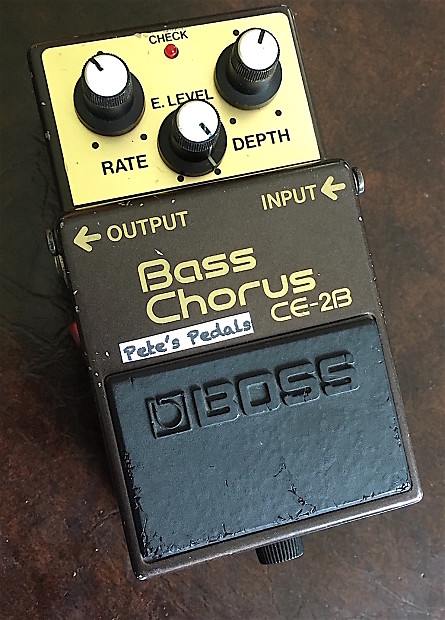 Vintage 1987 MIJ Boss CE-2B with Switched CE-2 Mod, 9volt Mod | Reverb