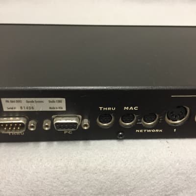 Opcode Studio 128X Midi Patchbay 80's - Black | Reverb