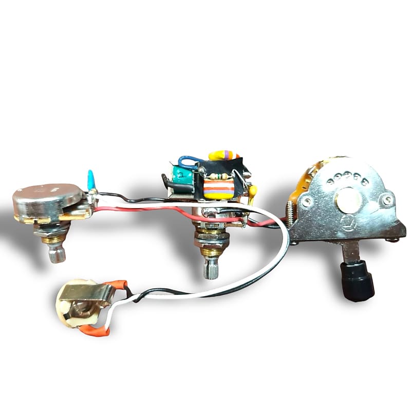 Tele Esquire P Rail Reverse Wiring Harness 4-way Switch With | Reverb