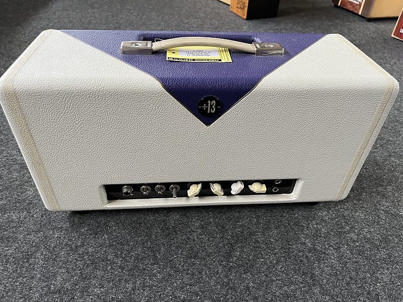 Divided by 13 JRT 9/15 Head 2000s - White / Blue | Reverb