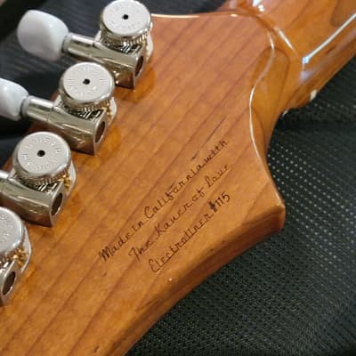 Kauer Electroliner Electric Guitar 2021 Lunar Ice/Solar Winds | Reverb