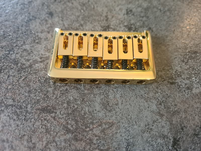 Gotoh JA-SB-20 Hardtail bridge 1990s - Gold | Reverb UK